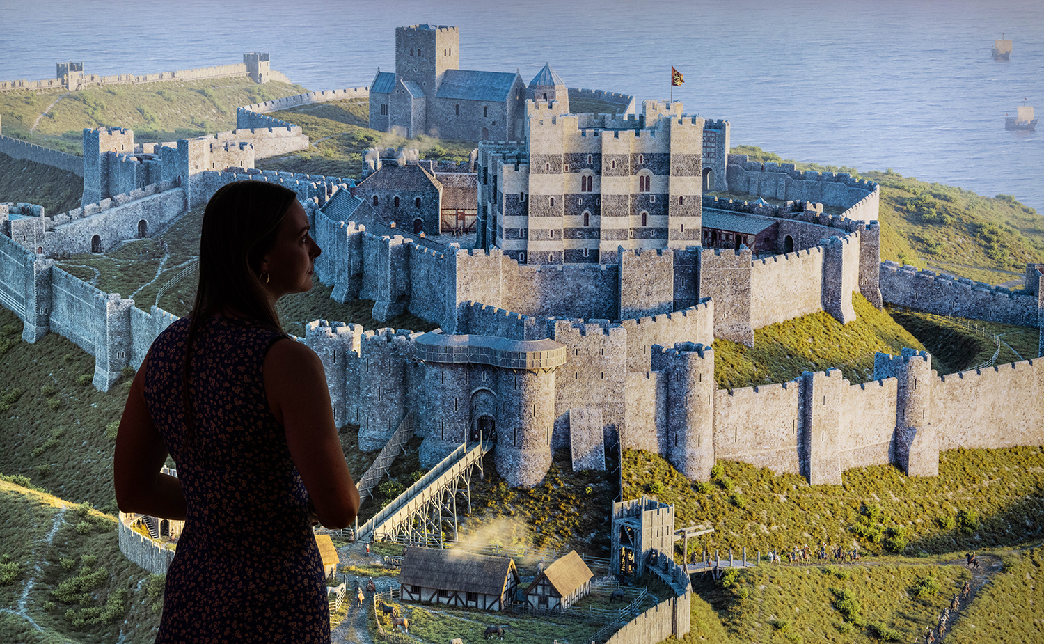 'ASTONISHING' DIGITAL RECONSTRUCTION REVEALS DOVER CASTLE ENTRANCE HIDDEN FOR 800 YEARS ...