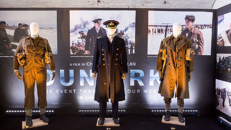 Costumes from Dunkirk film on show at Dover Castle | English Heritage