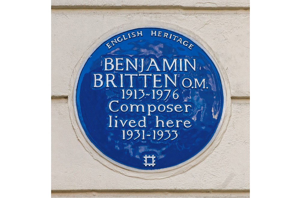 Benjamin Britten | Composer | Blue Plaques | English Heritage