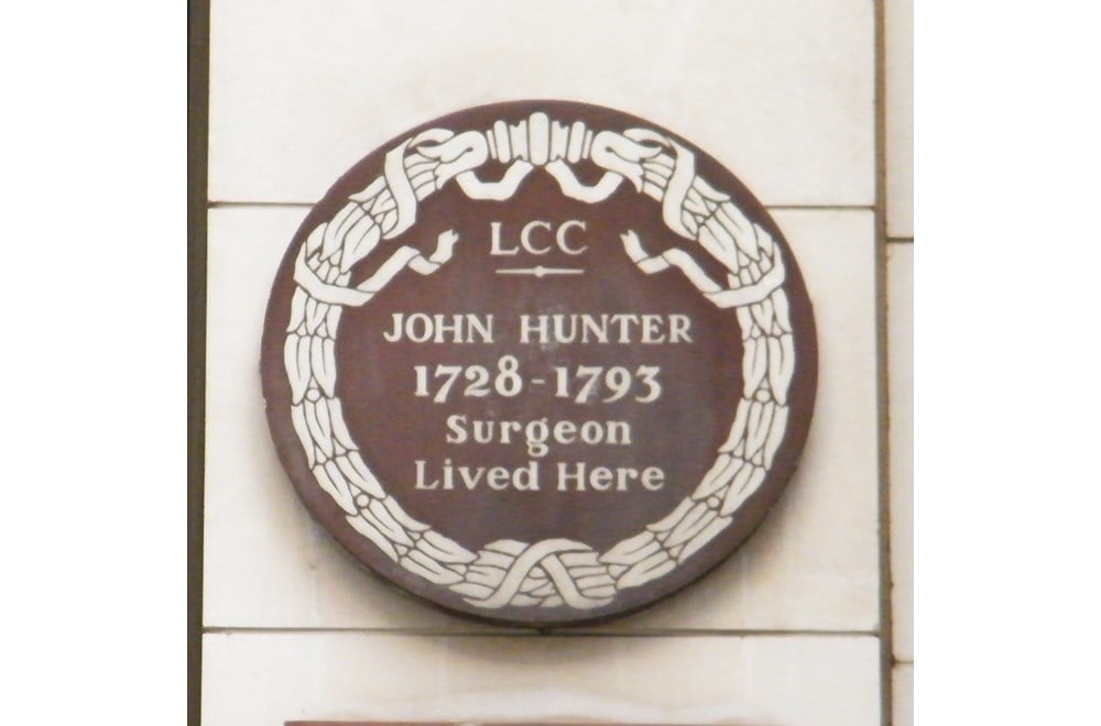 John Hunter | Surgeon | Blue Plaques | English Heritage