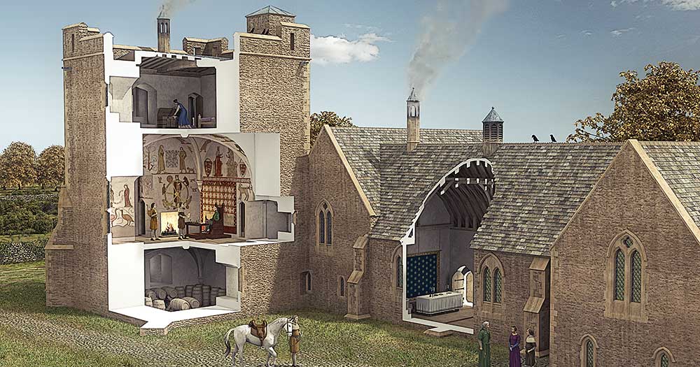 Description of Longthorpe Tower | English Heritage