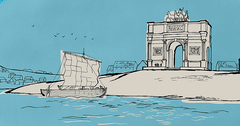 Gateway to Britannia: Richborough’s Monumental Arch | English Heritage